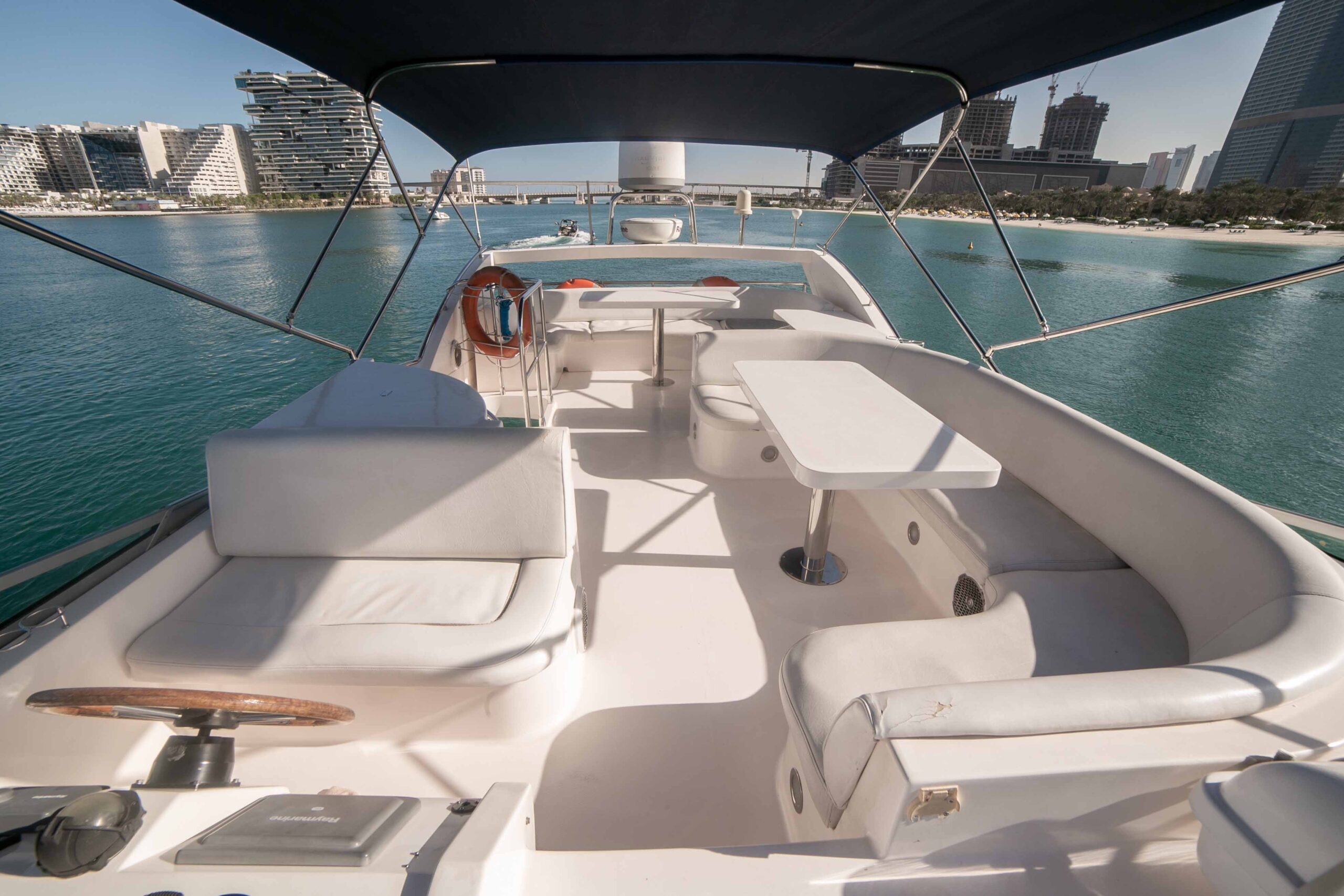 Majesty 55 ft standard yacht rent in Dubai - Gold's Yacht