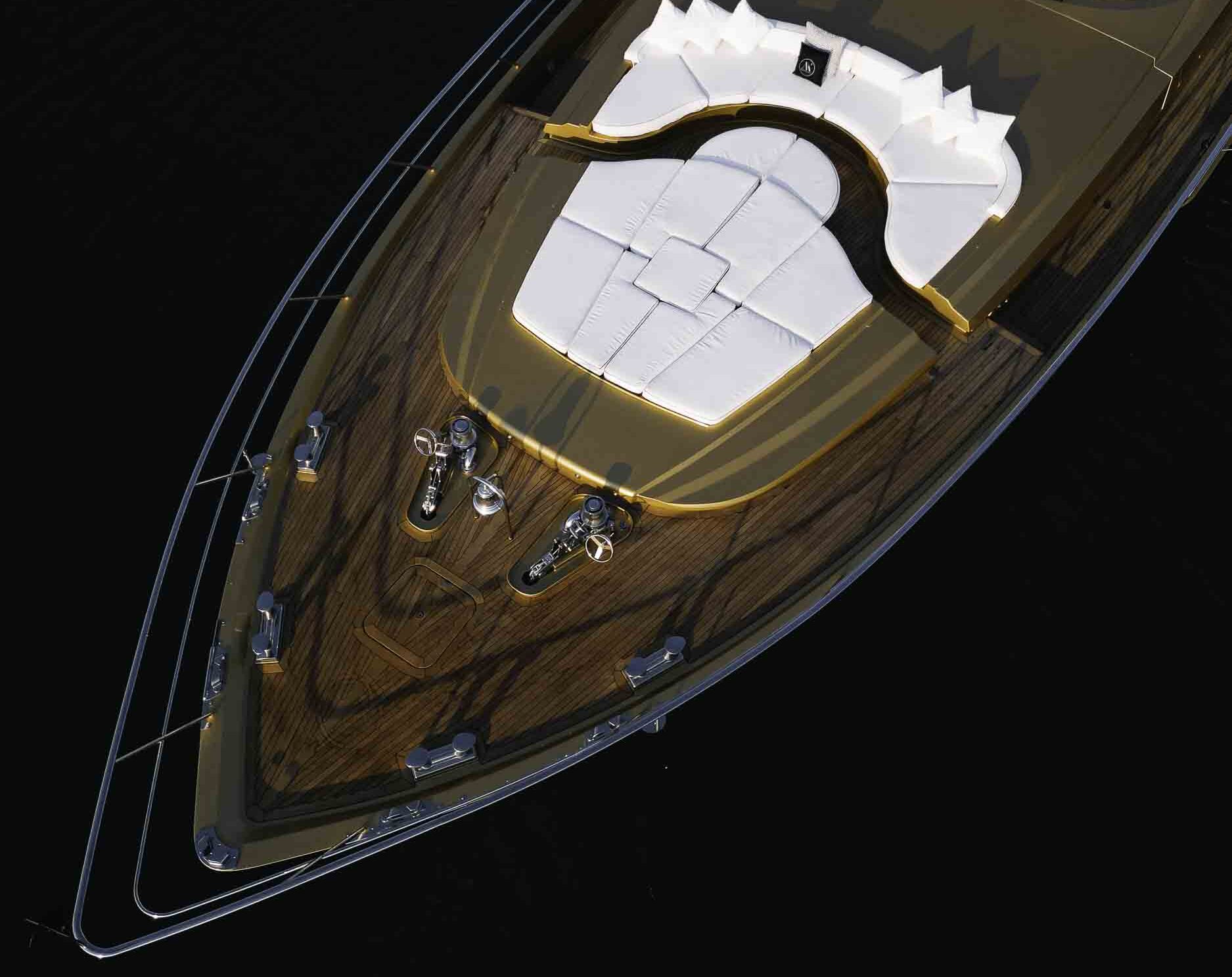 AK Royalty 137 ft luxury yacht rent in Dubai - Gold's Yacht